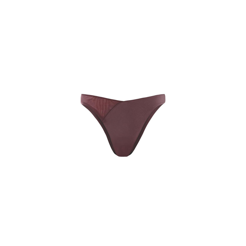 Hybrid cut-out triangle bikini bottom – MELKYANA